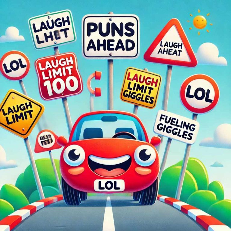 200+ Driving Puns That’ll Fuel Your Laughter Engine - Puns Book
